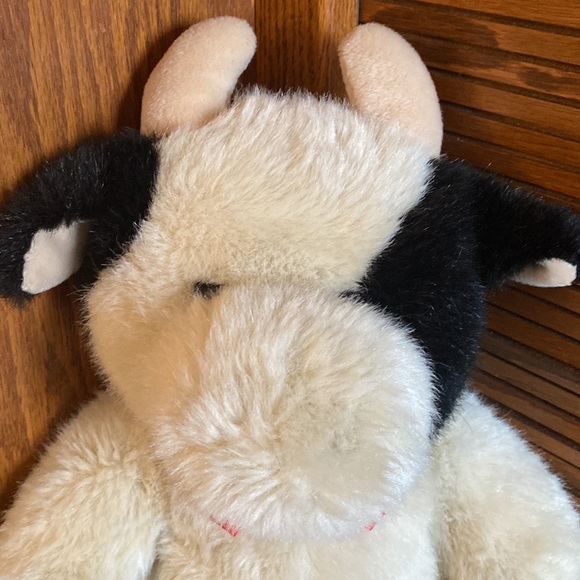 Hugfun | Toys | Vintage Plush Hugfun Holstein Black And White Cow Bill ...